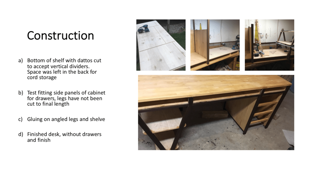 Modern Desk Build – reed